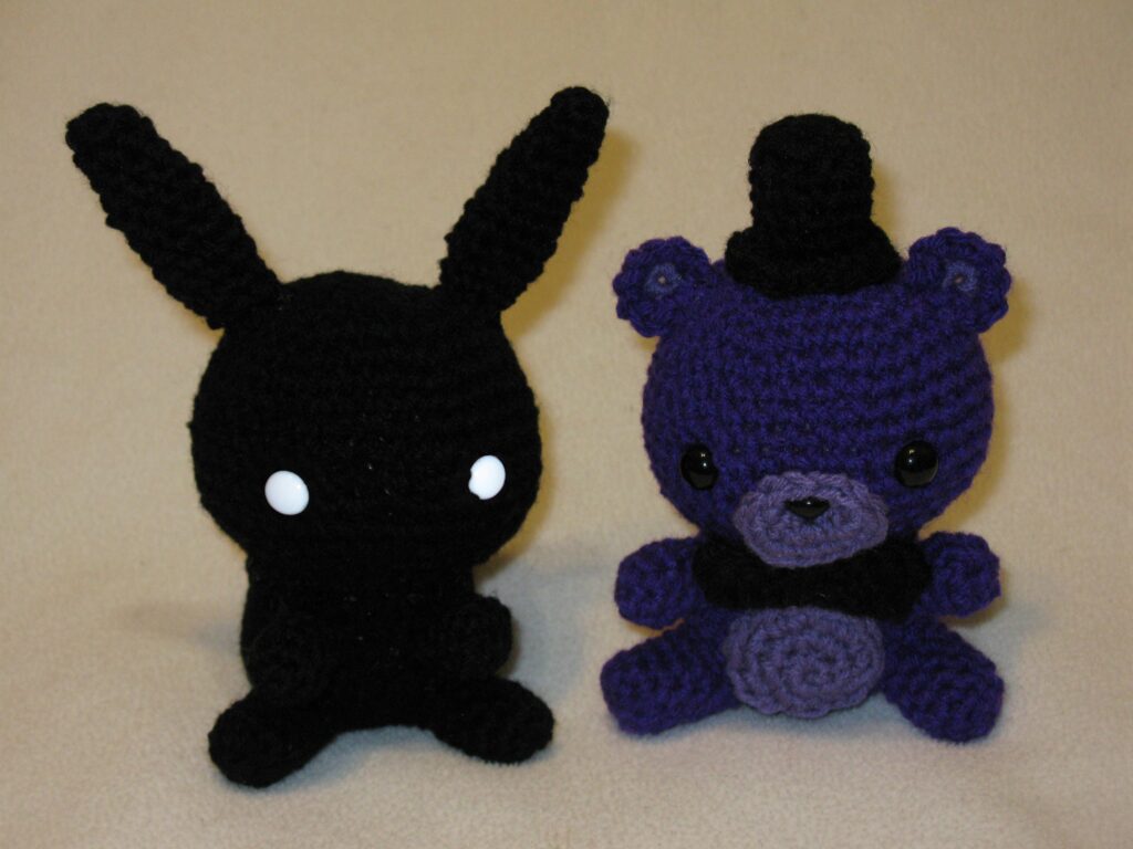 Chibi Shadow Bonnie amigurumi plush – CraftOtaku.com