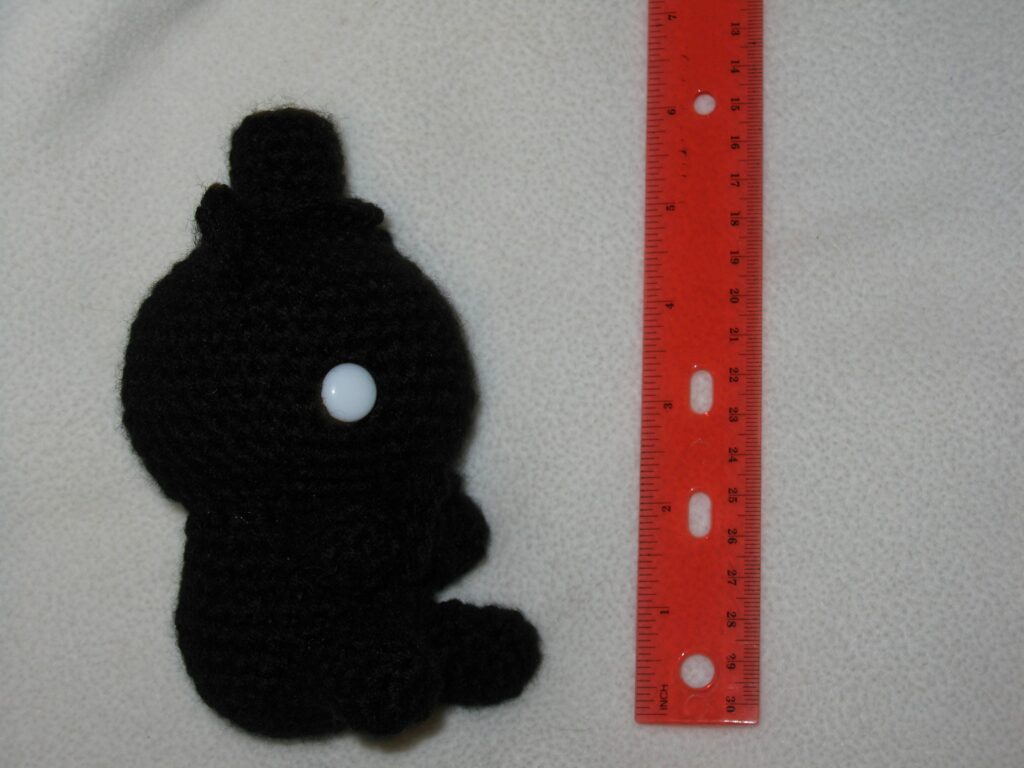 Chibi Shadow Freddy amigurumi plush (black) – CraftOtaku.com
